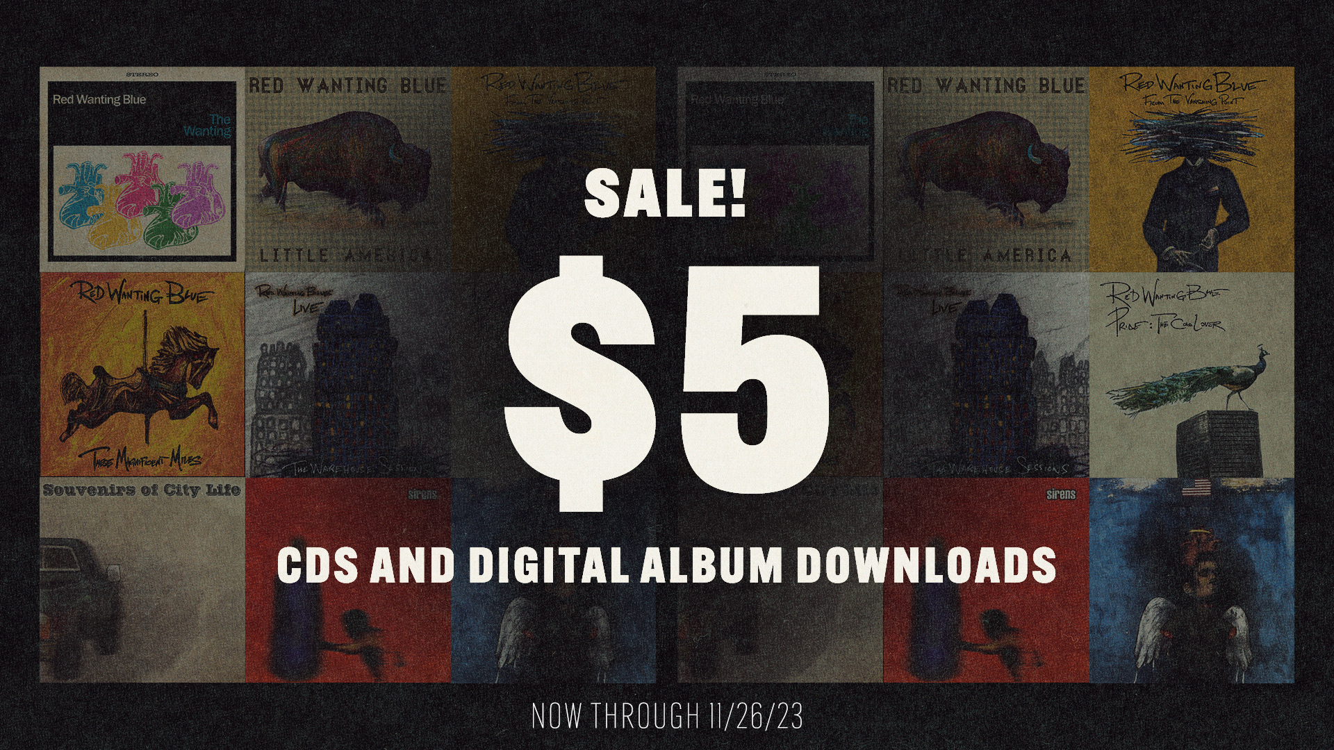 2023-album-sale-1920×1080 | Red Wanting Blue Online Store