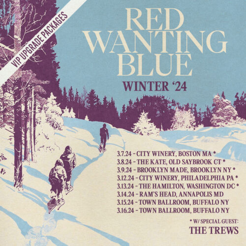 March 2024 VIP “Soundcheck Sit In” Upgrade Package | Red Wanting Blue ...